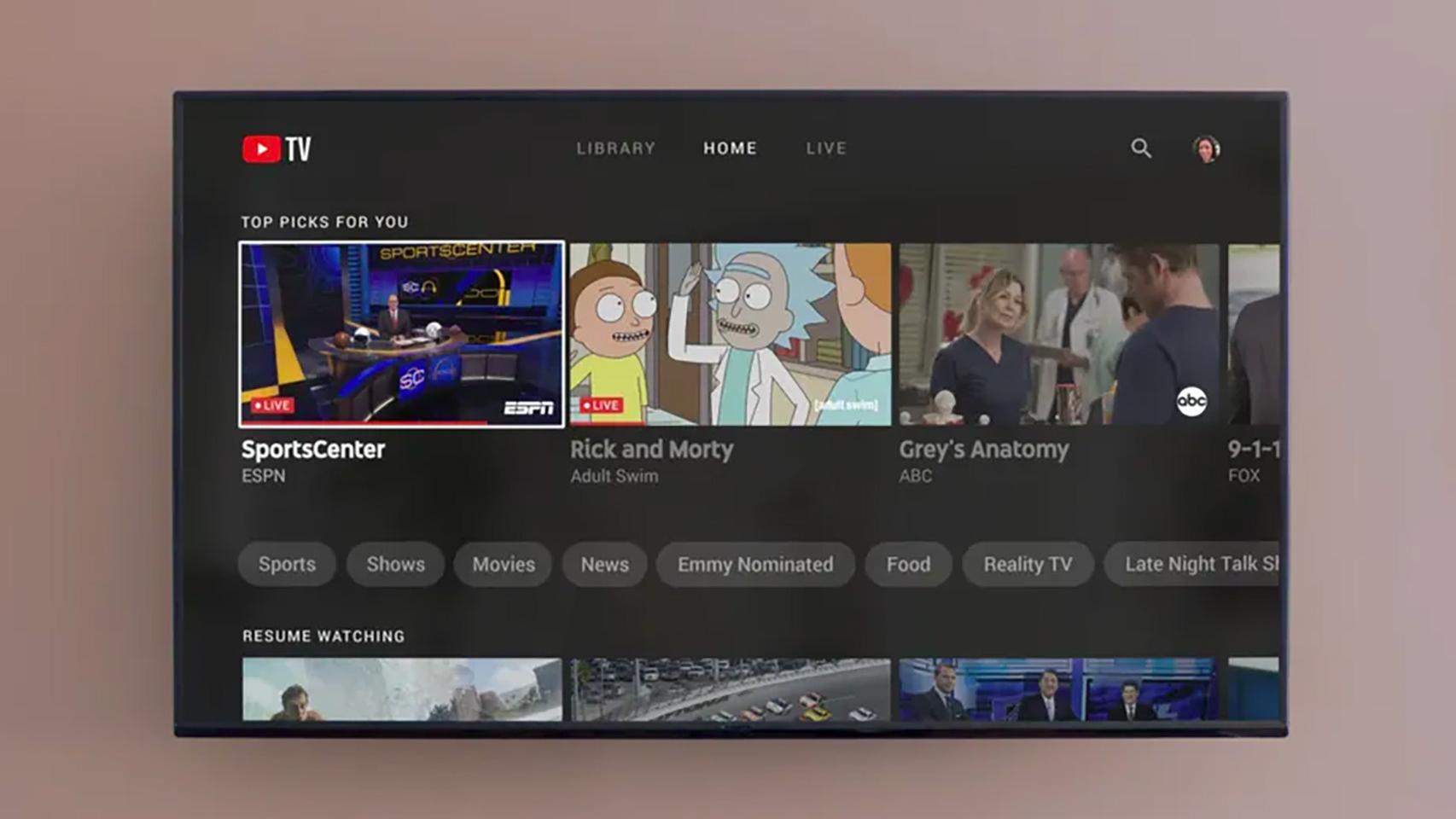 YouTube TV se actualizará para que puedas ver hasta cuatro canales a la vez