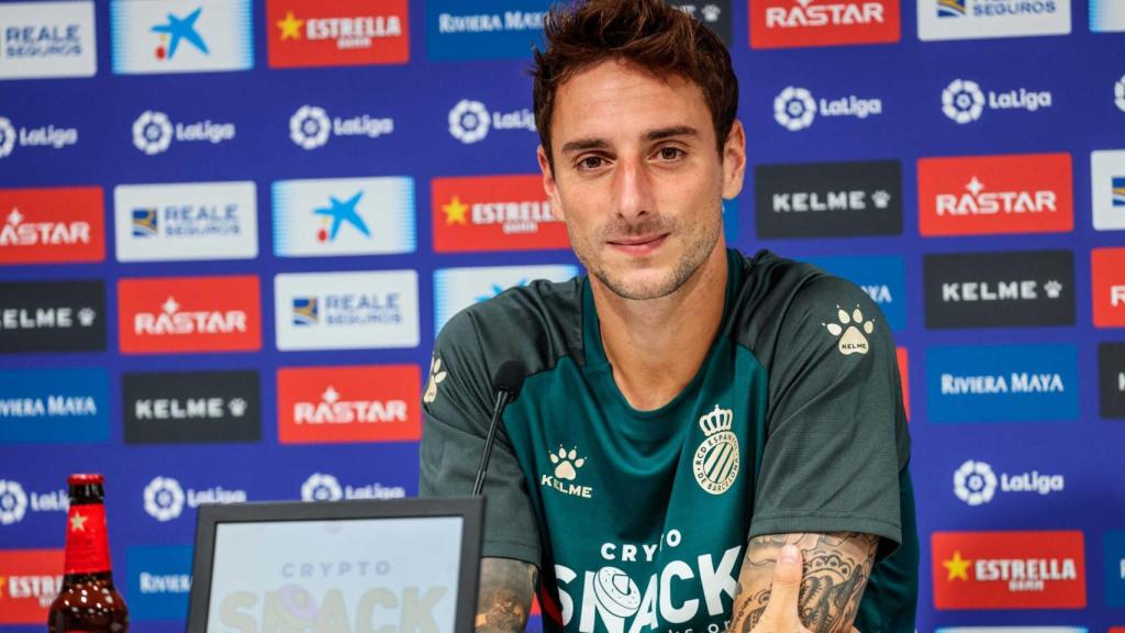 Calero, del Espanyol: "Vivo apartado de las redes; si me tienen que ...