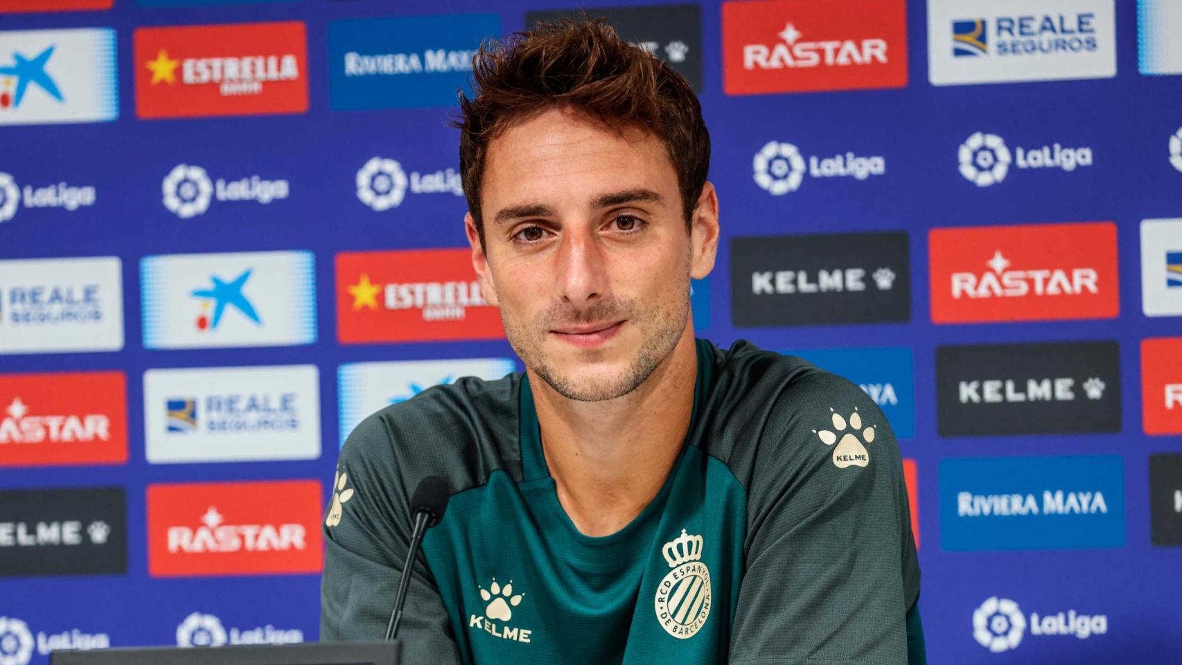 Calero, del Espanyol: "Vivo apartado de las redes; si me tienen que ...