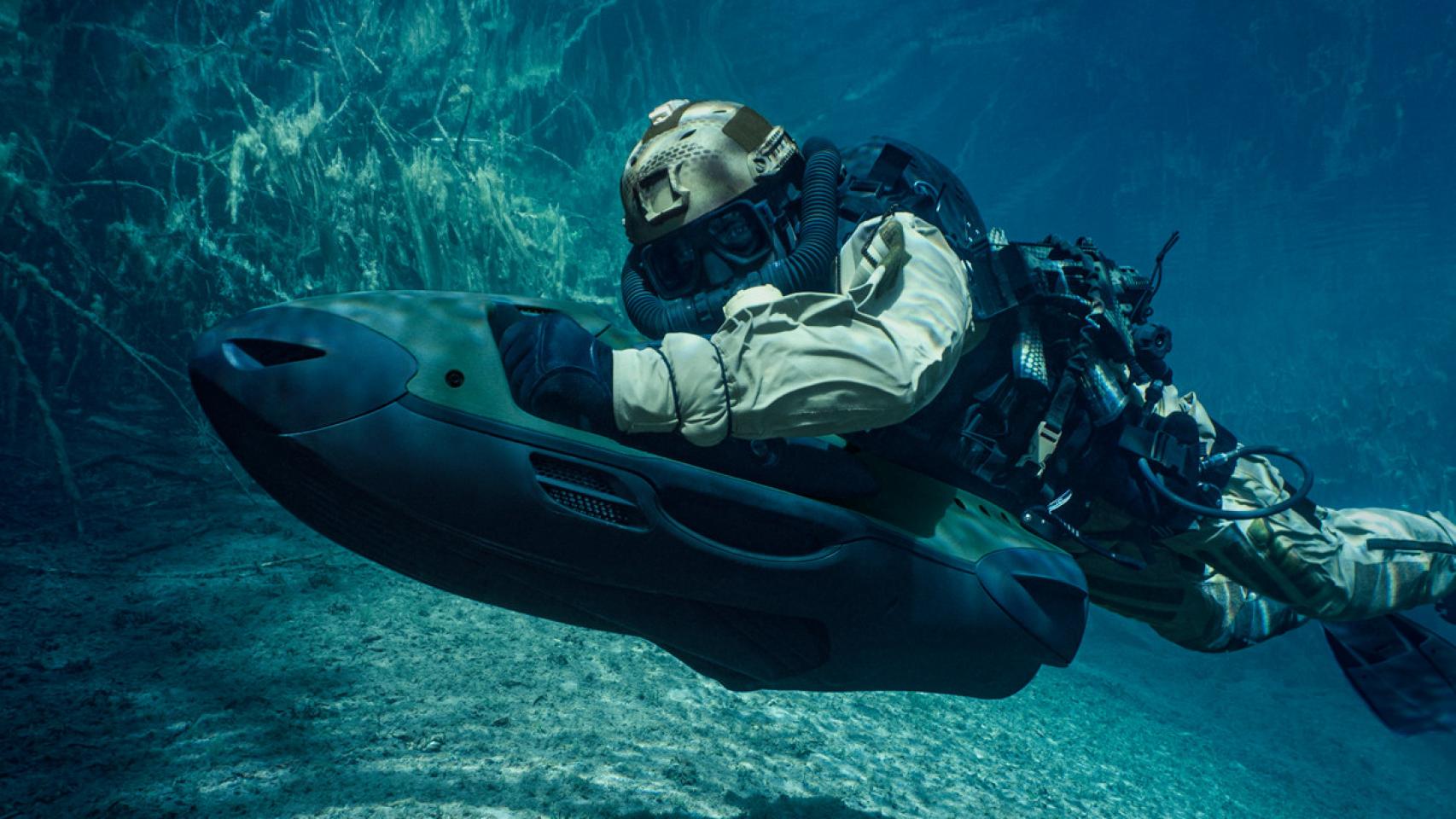 Así es el Divejet RD2, el nuevo submarino de mano de las fuerzas ...