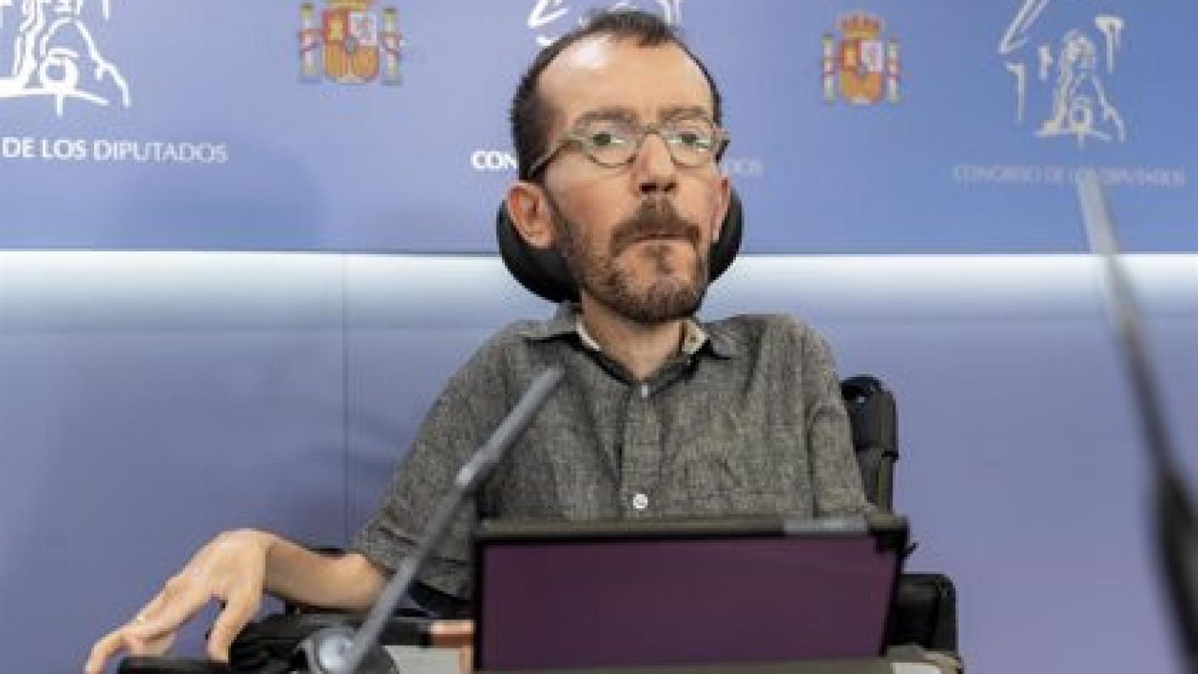 El chiste de Echenique sobre el "dramita del rey" esperando a Sánchez ...