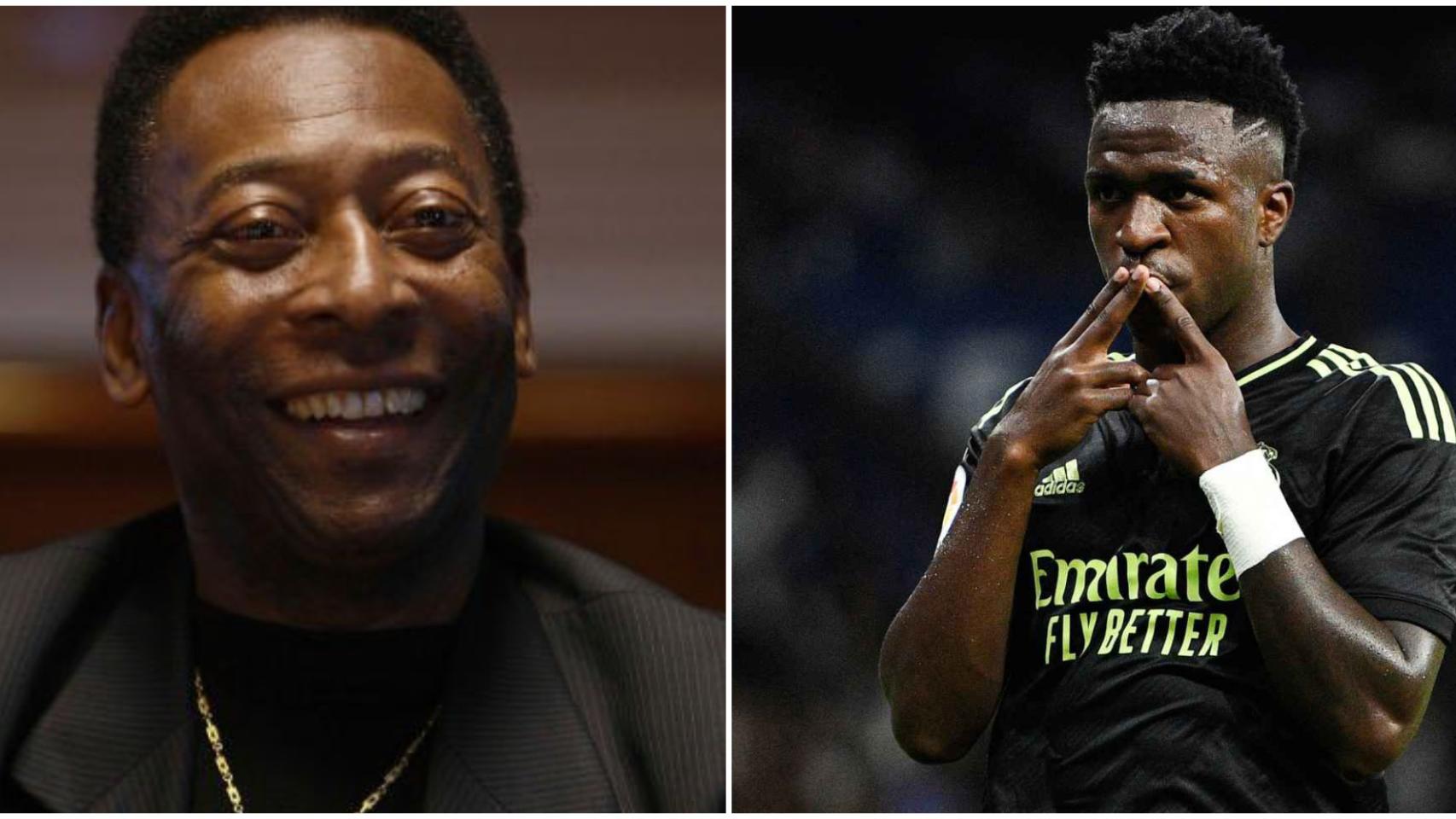 Pelé defiende a Vinicius: "Aunque el racismo existe, no dejaremos que ...