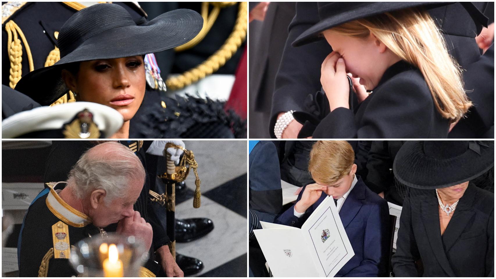 De la lágrima de Meghan al llanto desconsolado de Charlotte: la Familia ...