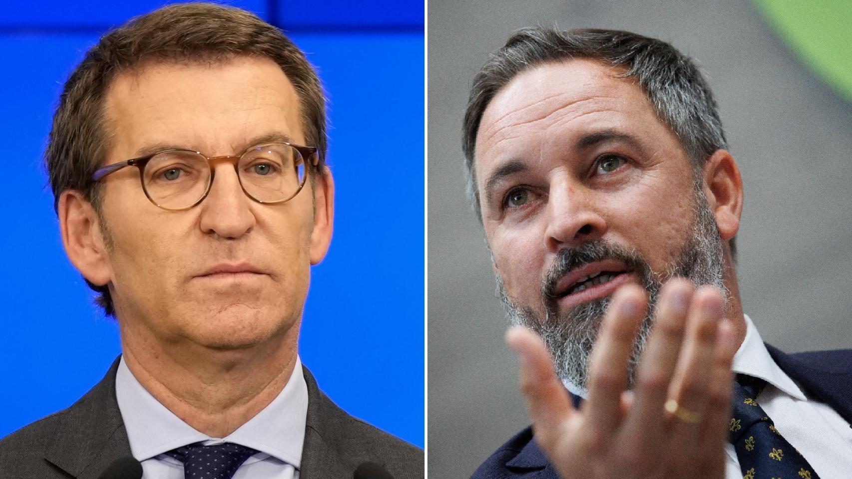 En Vox consideran que la entrevista Feijóo-Abascal "rompe un muro" pero ...