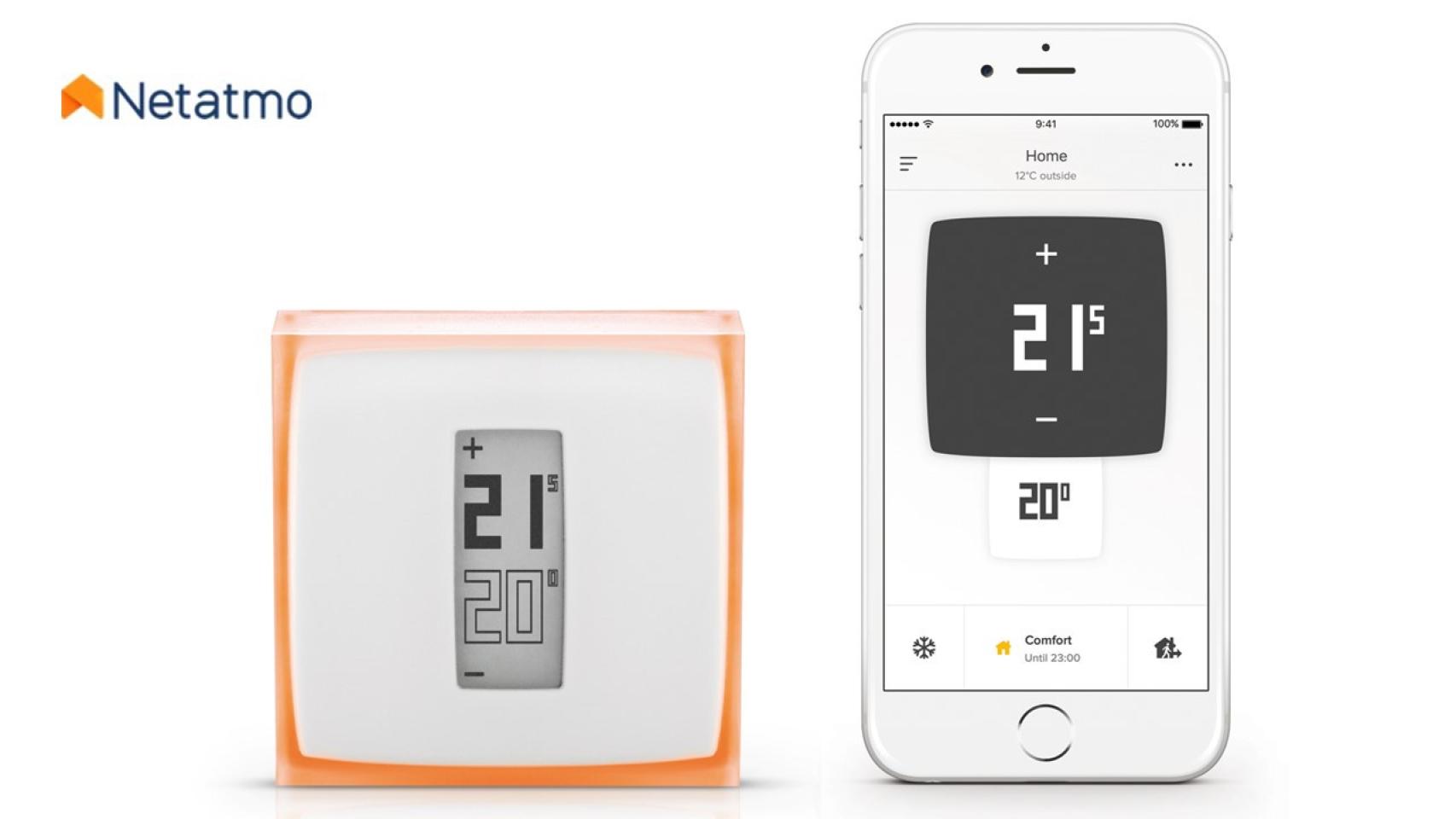 Este invierno ahorra hasta un 37% con el termostato inteligente Netatmo