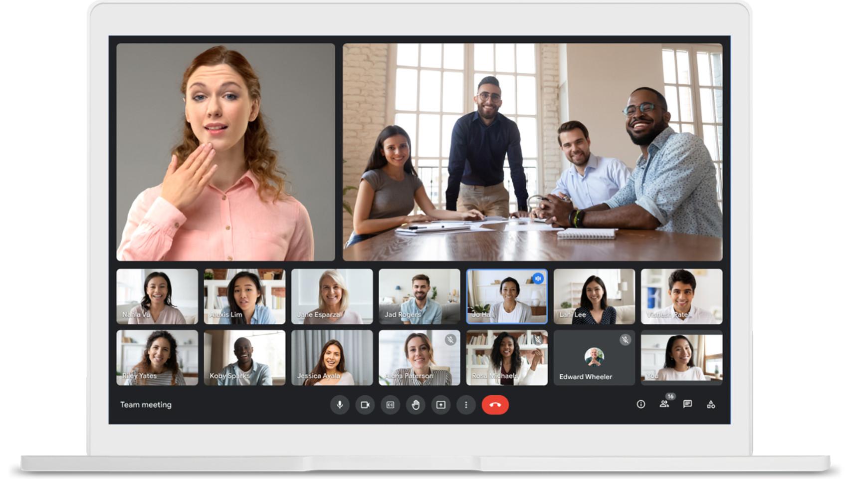 Google mejora las videollamadas de Meet: encuadre automático y ...