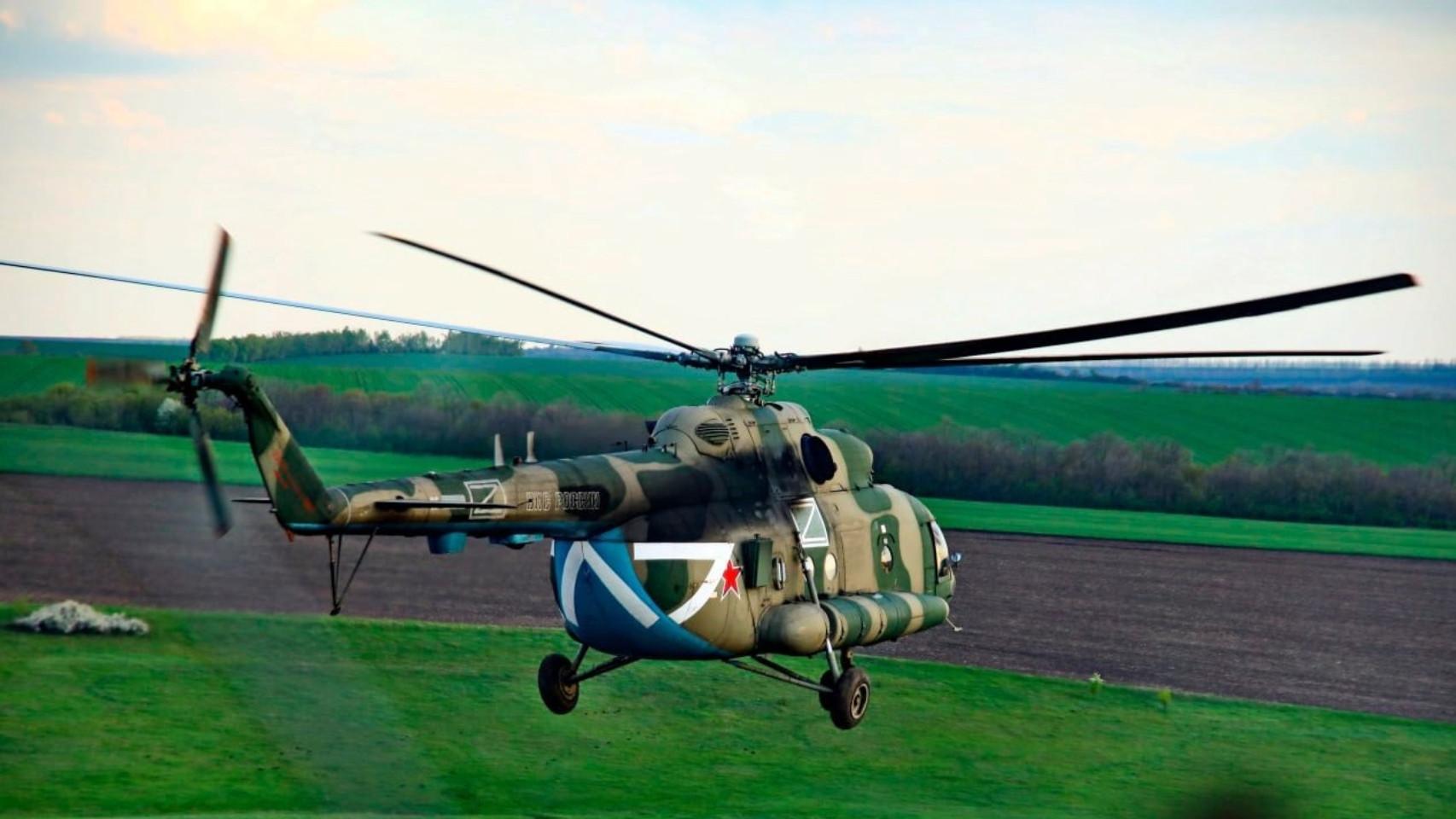 El impresionante vídeo en primera persona de un helicóptero ruso ...