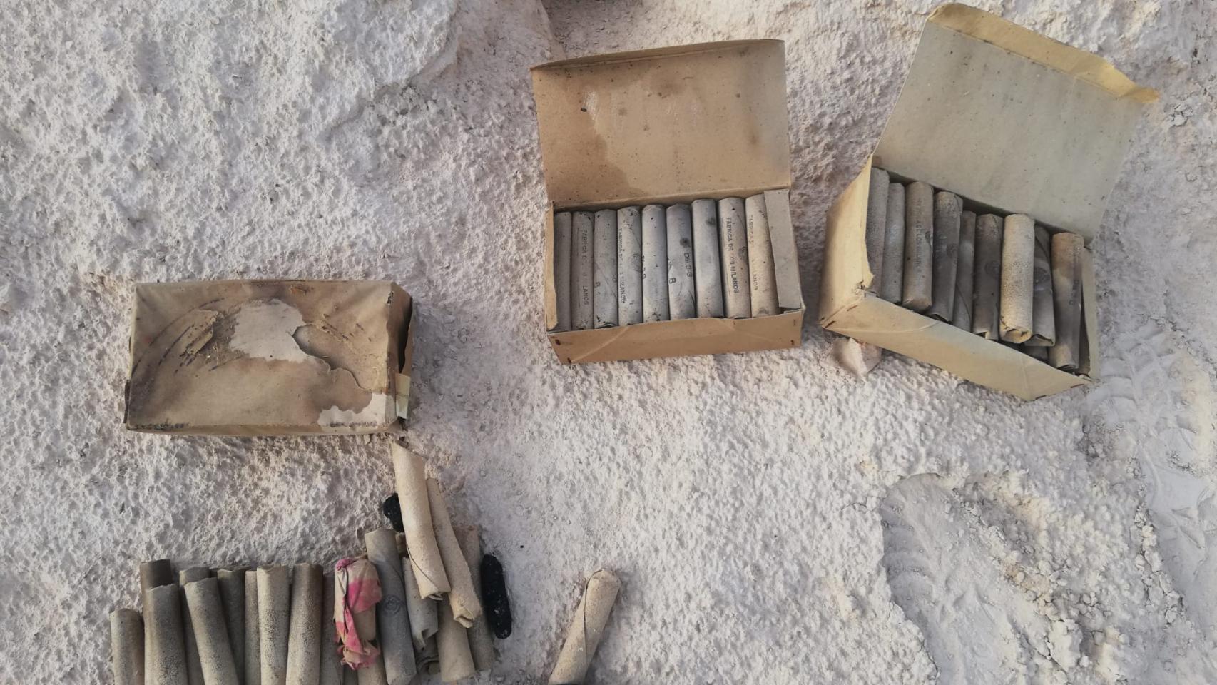 Técnicos del Servicio de Desactivación de Explosivos han procedido a su ...