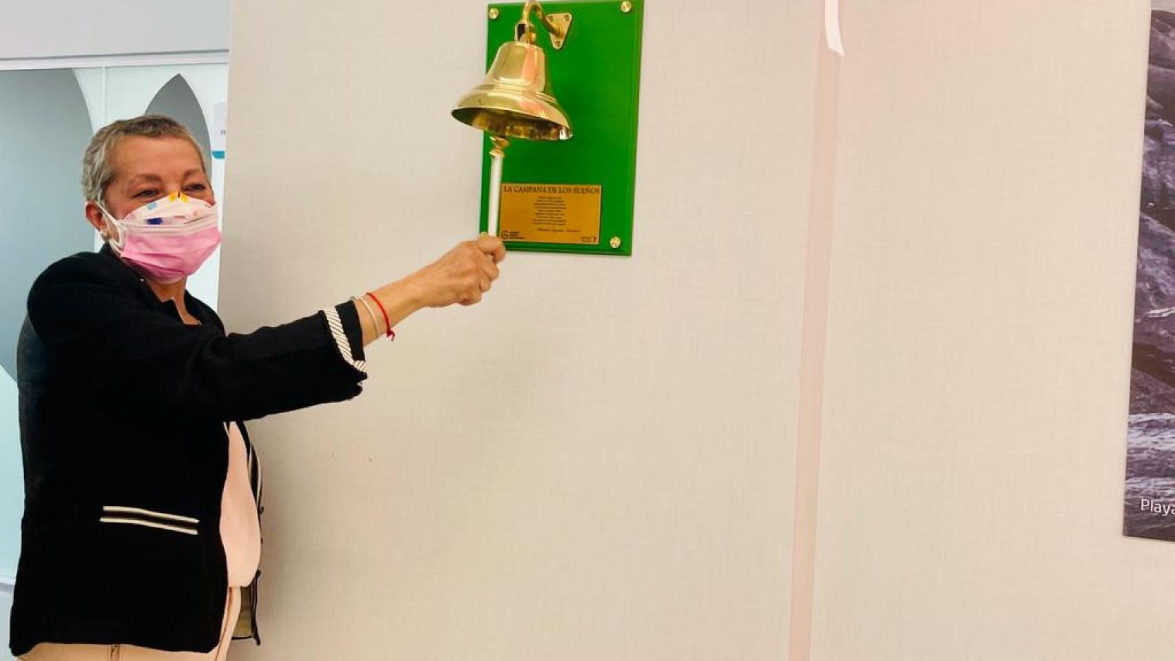 María Jesús toca la campana contra el cáncer de mama: "No soy una ...