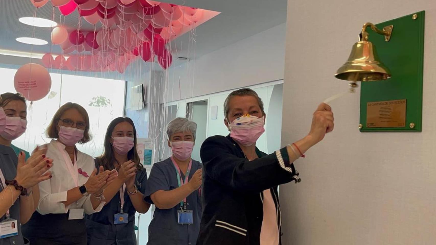 María Jesús toca la campana contra el cáncer de mama: "No soy una ...