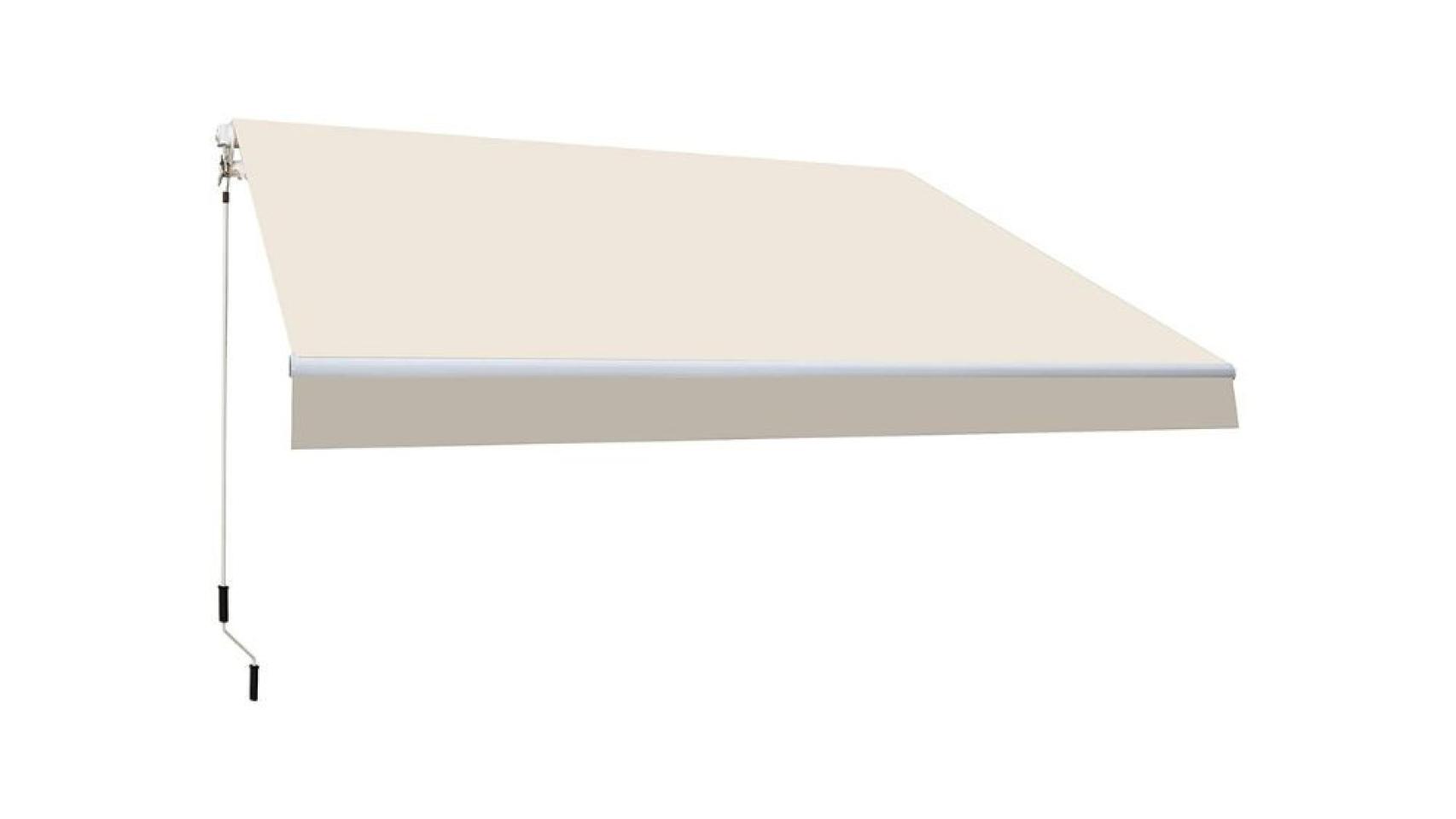 4 toldos manuales para proteger tu fachada o balcón de la lluvia y de ...