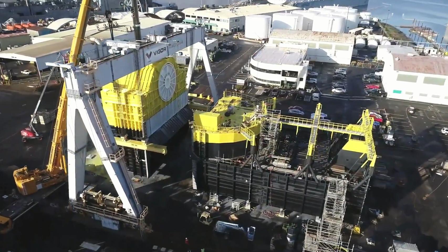 Así es el gigantesco generador de energía con olas del mar: 800 ...