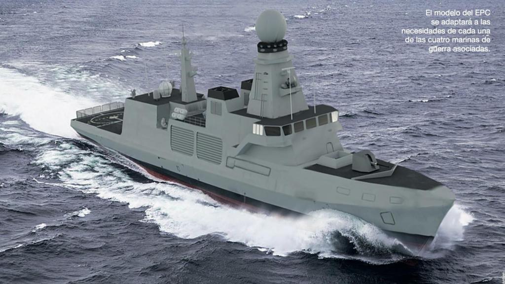 Así es la próxima corbeta de la Armada: patrullará a miles de ...