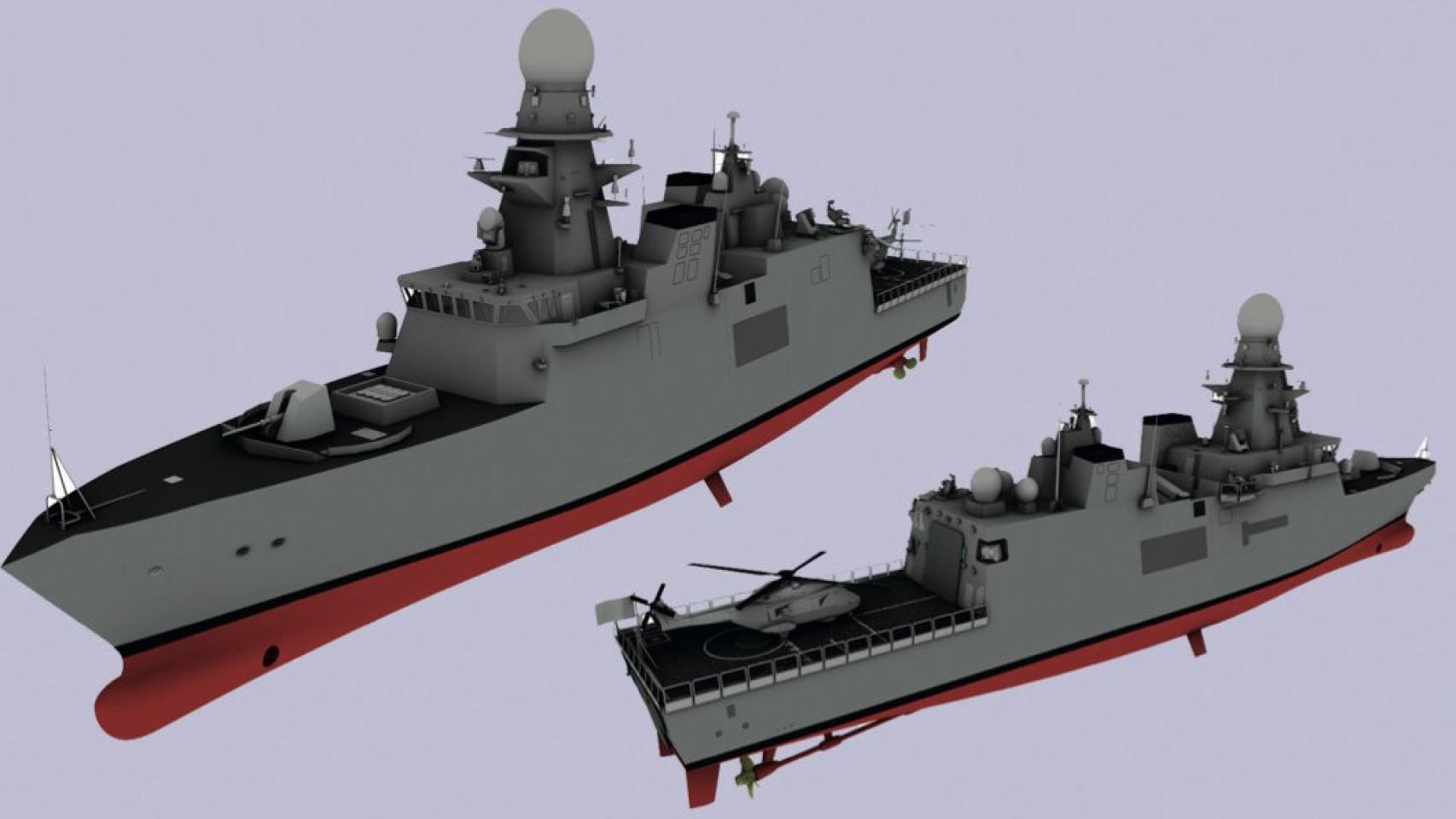 Así es la próxima corbeta de la Armada: patrullará a miles de ...