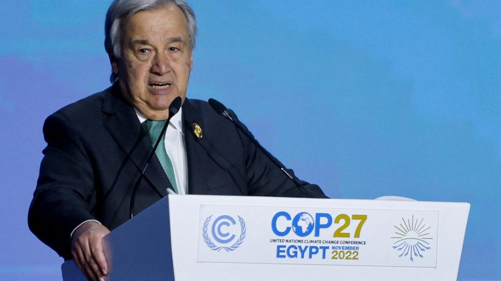 António Guterres En La Cop27 Nos Acercamos Al Infierno Climático