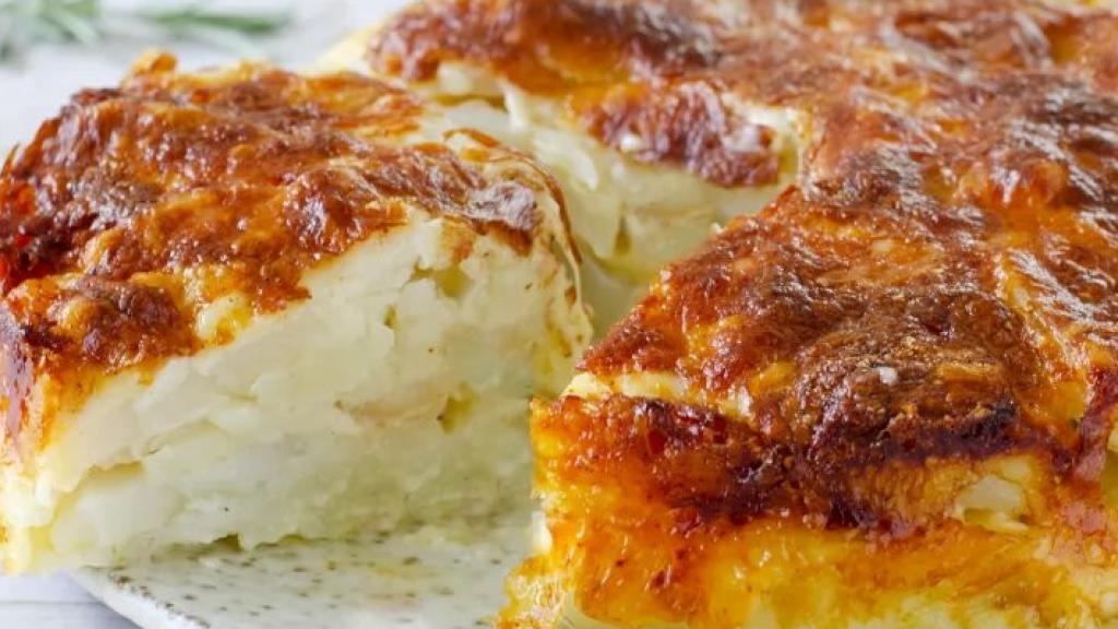 Este pastel de patatas está mucho más rico que la tortilla española