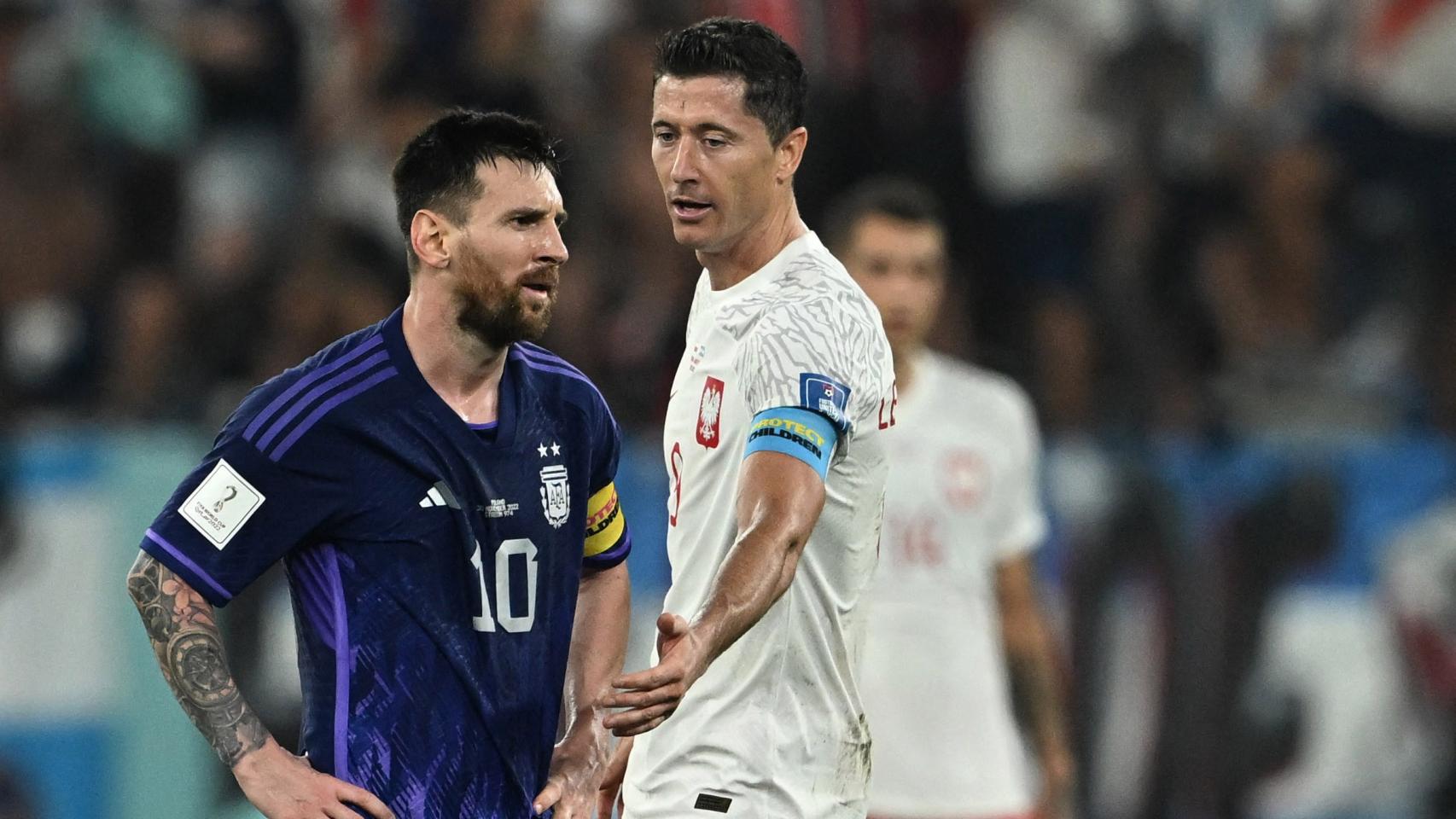 La Escena De Tensión Entre Messi Y Lewandowski De Mí No Va A Salir