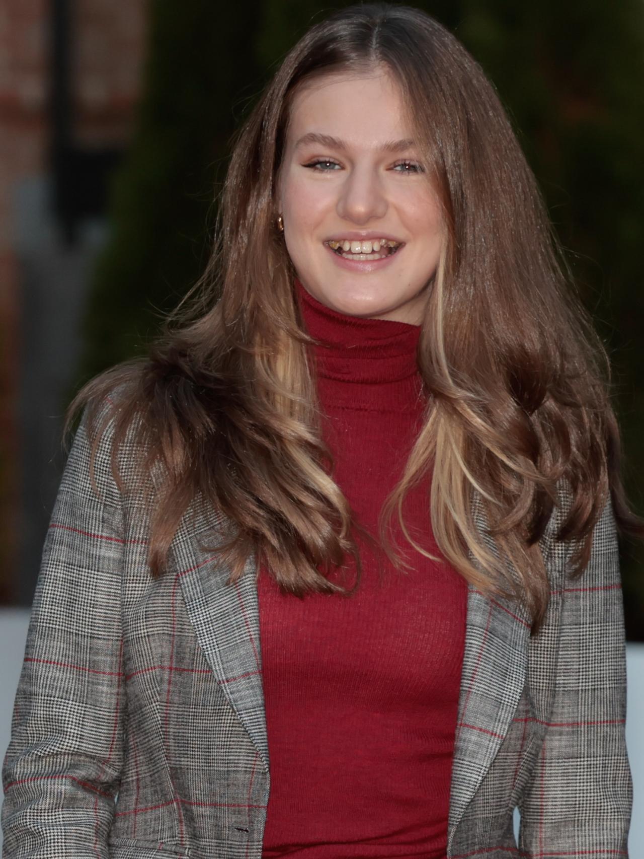 Analizamos el sutil cambio de 'look' de Leonor con el que luce más ...