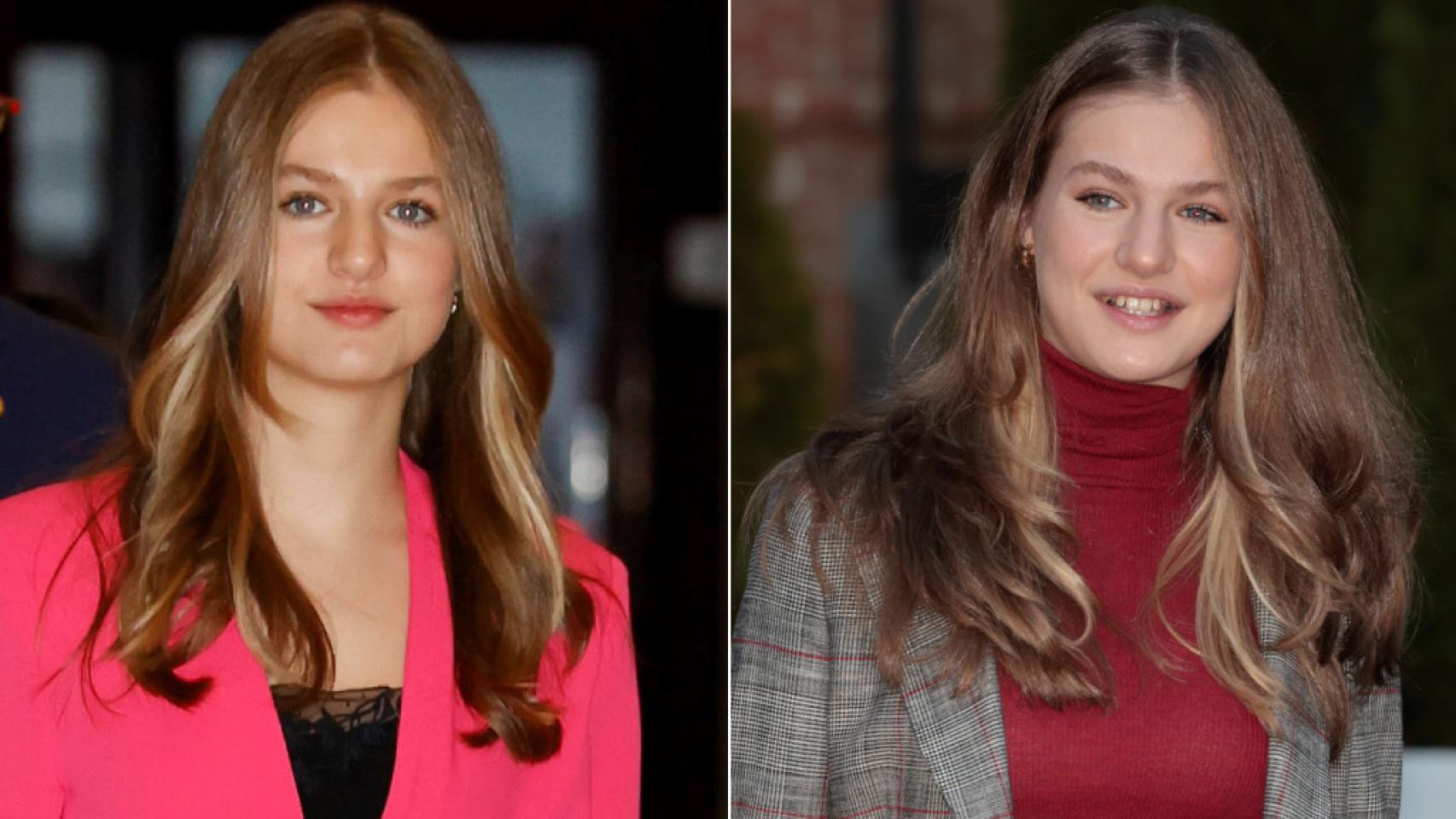 Analizamos el sutil cambio de 'look' de Leonor con el que luce más ...