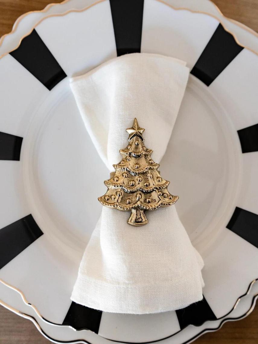 5 flechazos de la vajilla de Cristina Oria que pondrán de moda tu mesa de Nochebuena