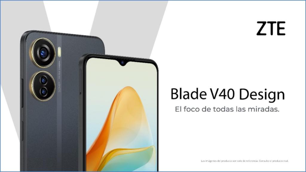 Nuevo ZTE Blade V40 Design: un móvil barato y muy bonito