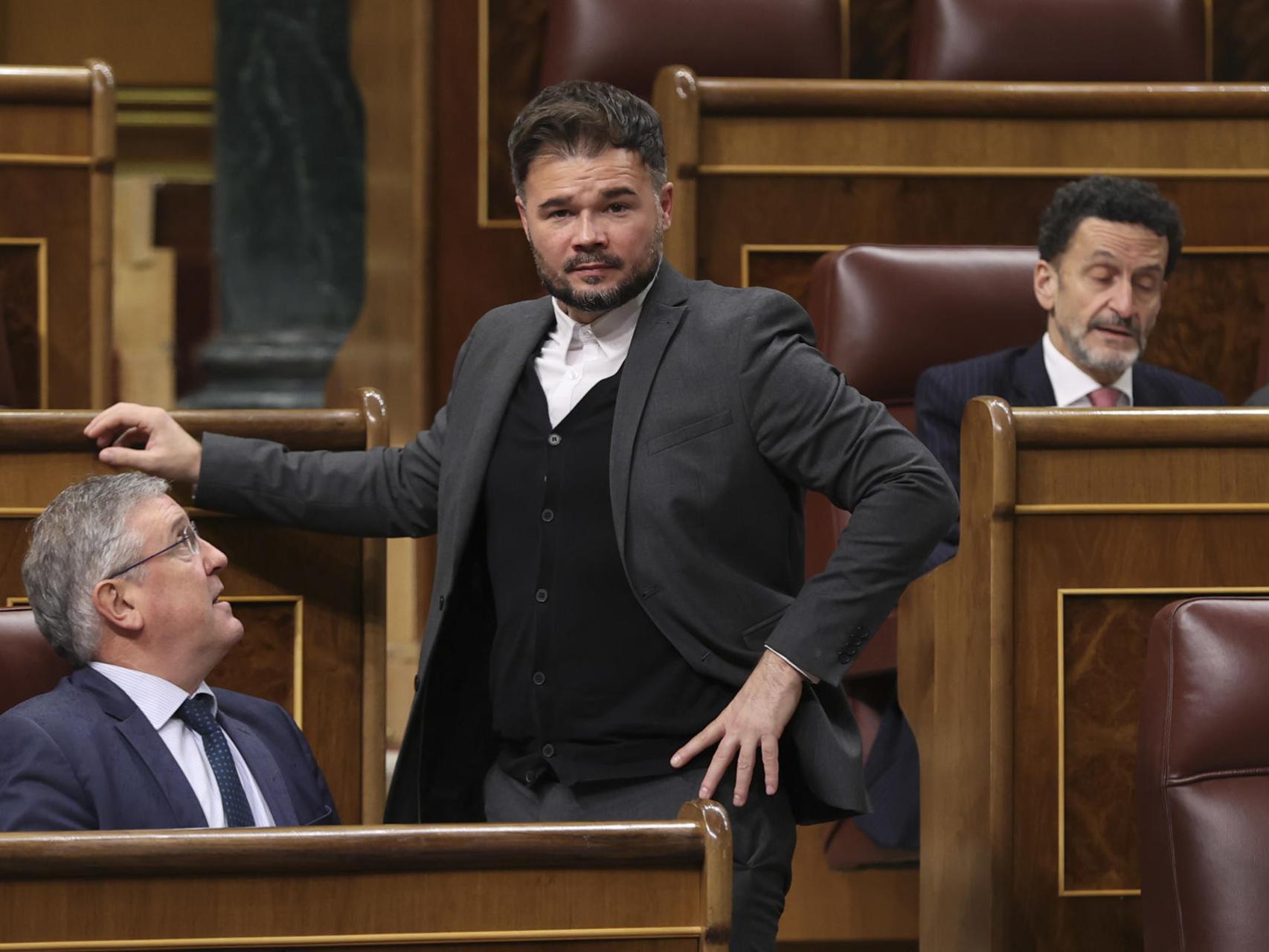 Rufián no los dejará tirados, porque no puede
