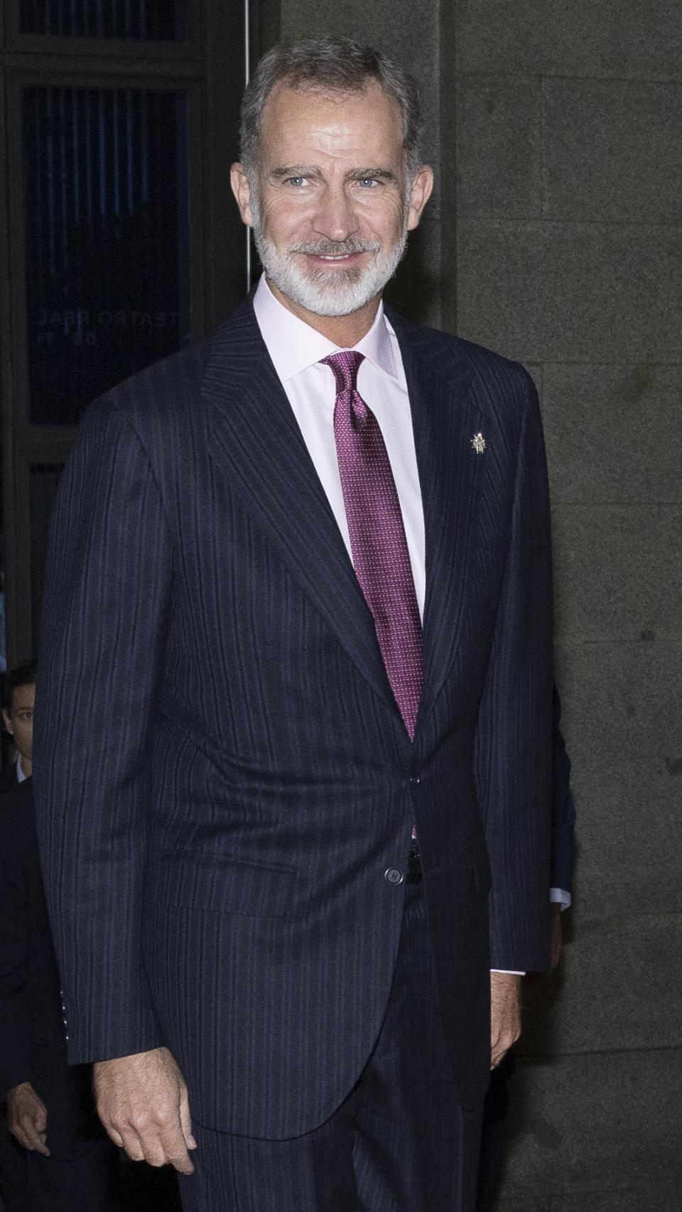 Sabemos lo que cenó Felipe VI en su reunión 'secreta' con amigos: tabla ...