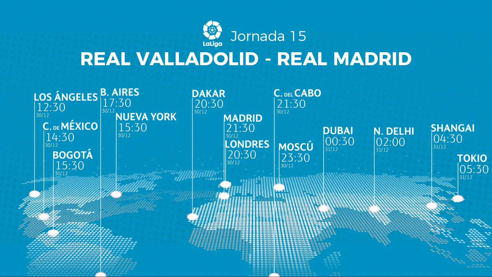 ¿Dónde ver el Valladolid - Real Madrid? Fecha, hora y TV del próximo partido de La Liga