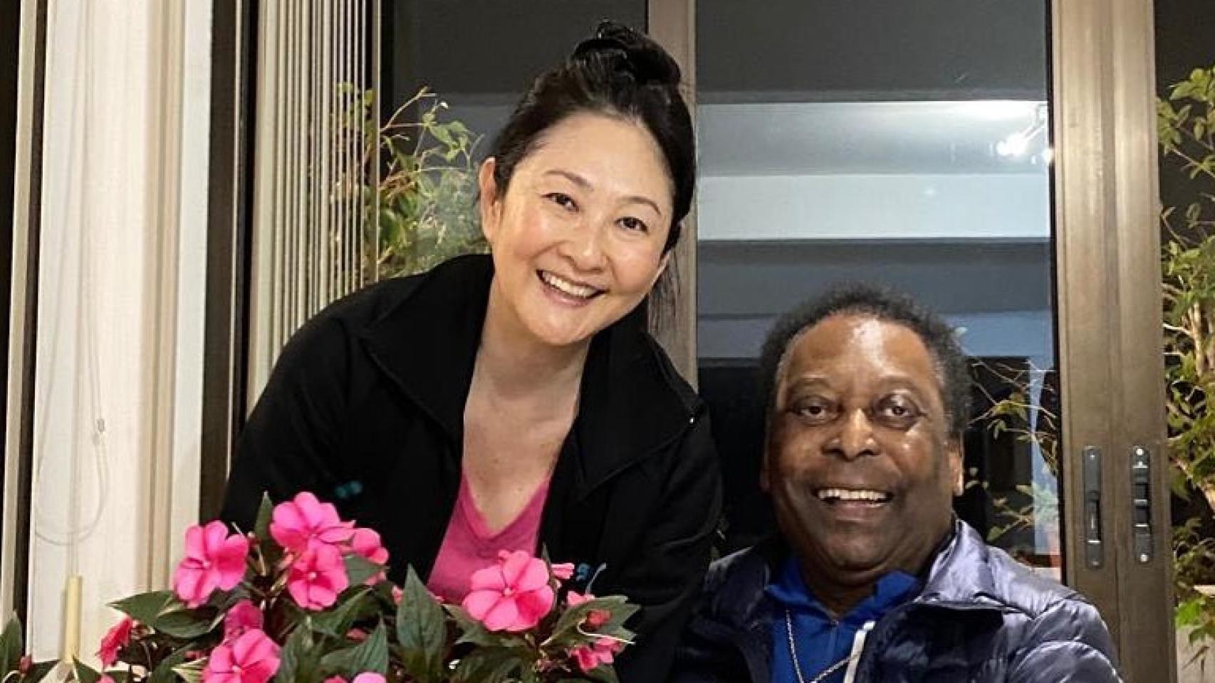 La gran historia de amor de Pelé y Marcia Aoki, la mujer que lo acompañó hasta su último suspiro