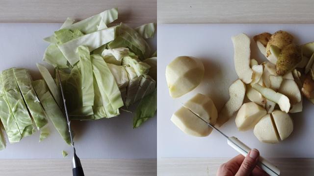 Repollo rehogado con patata y pimentón, una receta de abuela que es ...