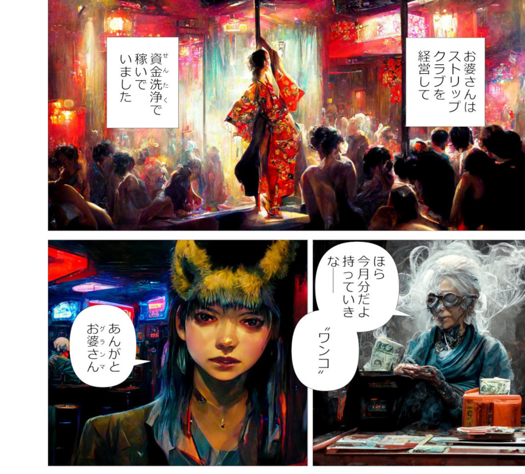 El primer manga dibujado por una Inteligencia Artificial adelanta el ...
