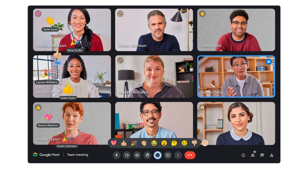 Lo nuevo de Google Meet es reaccionar con emojis en las videollamadas y así expresarte como nunca