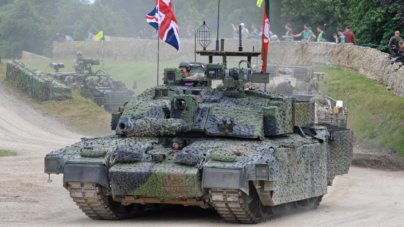 Así es el Challenger 2, el tanque imbatido que Reino Unido enviará a ...