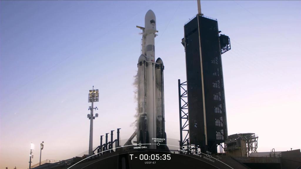 Así ha sido el lanzamiento del cohete más potente de SpaceX en su ...