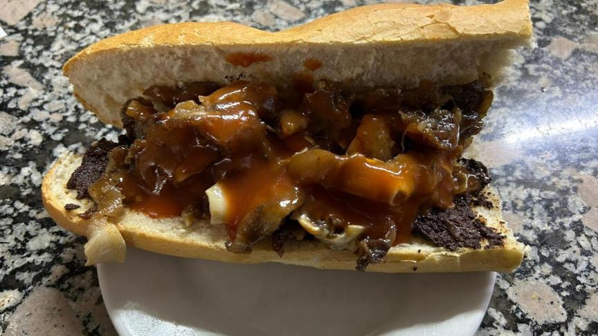 Probamos el bocadillo de Obdulio, el más bestia de España por 3,95 ...