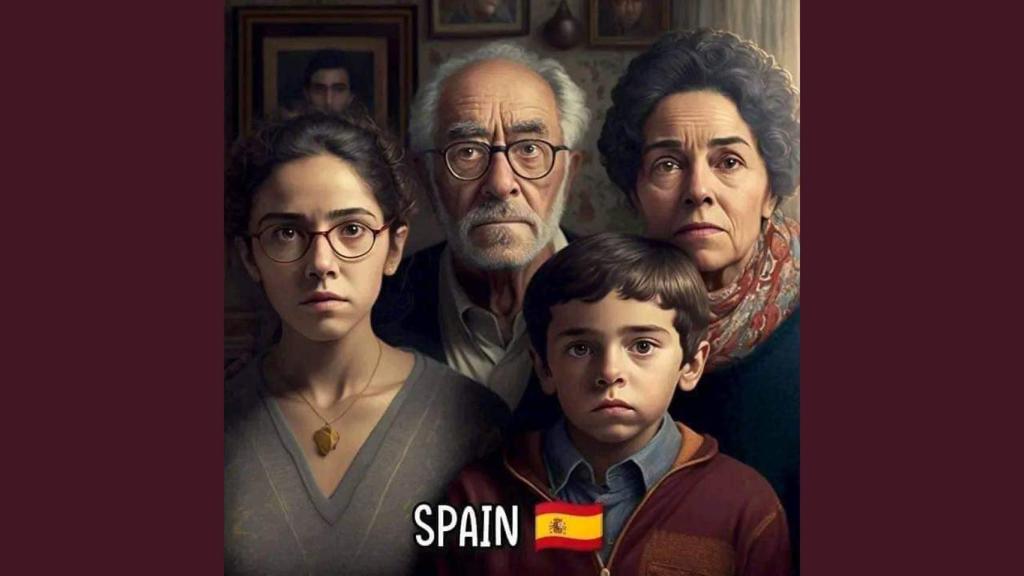 Así es el aspecto de una familia española tradicional, según una ...