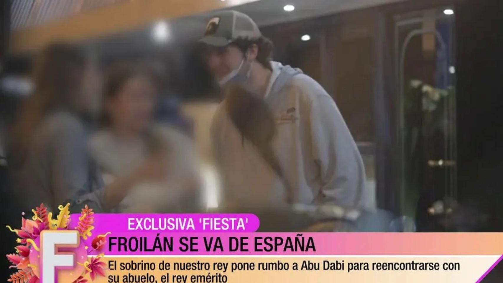 Froilán se enfrenta al equipo de 'Fiesta' tras salir de un local nocturno: "¿Por qué me ...