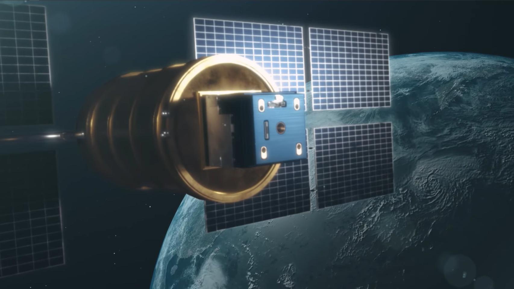 El innovador motor de agua para que los satélites espaciales puedan ...