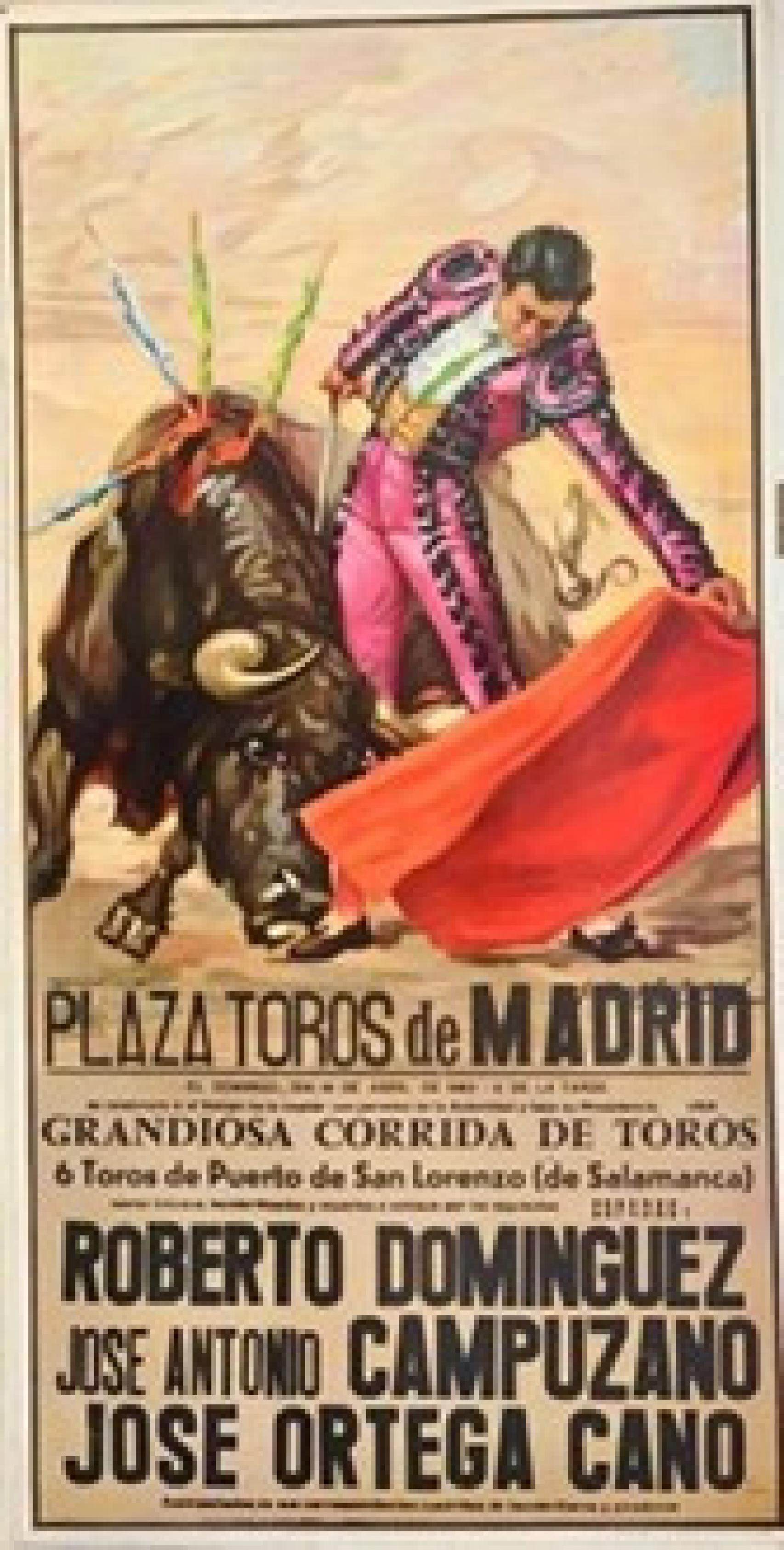 Doce toreros de Valladolid: Roberto Domínguez (VII)