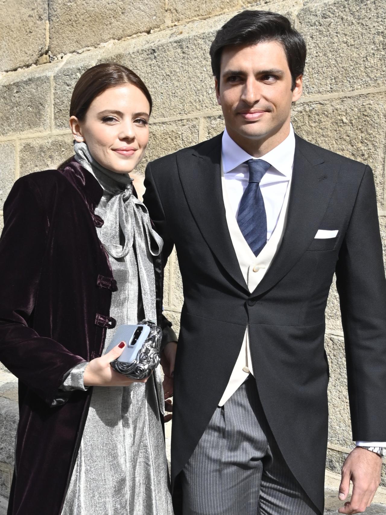 Carlos Sainz, un orgulloso padrino en la gran boda de su hija Ana con ...