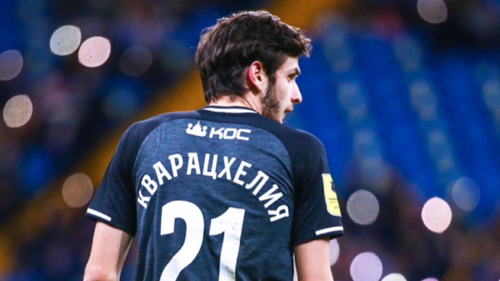 Khvicha Kvaratskhelia, 'Kvaradona', el georgiano del Nápoles que se ...