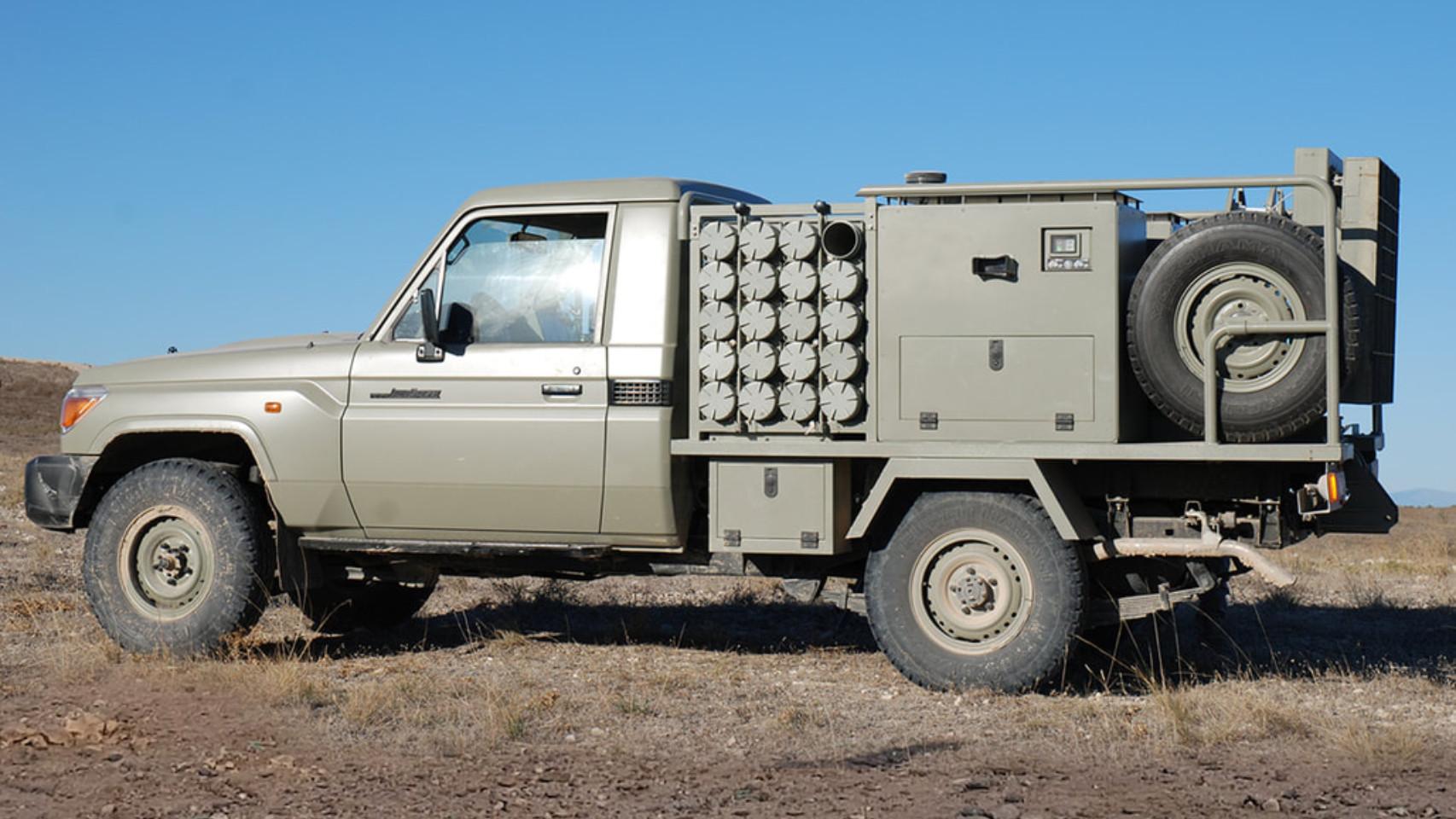 Así es Alakran, el eficaz mortero español que lanza 16 granadas por ...