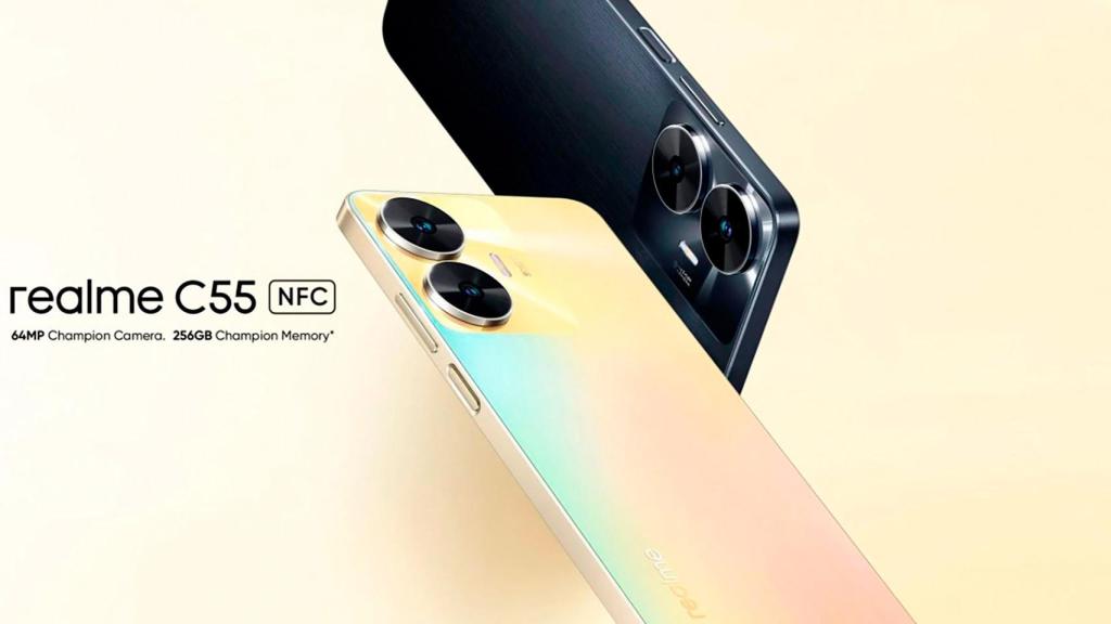 Nuevo realme C55: características y precio del primer móvil Android con la Dynamic Island