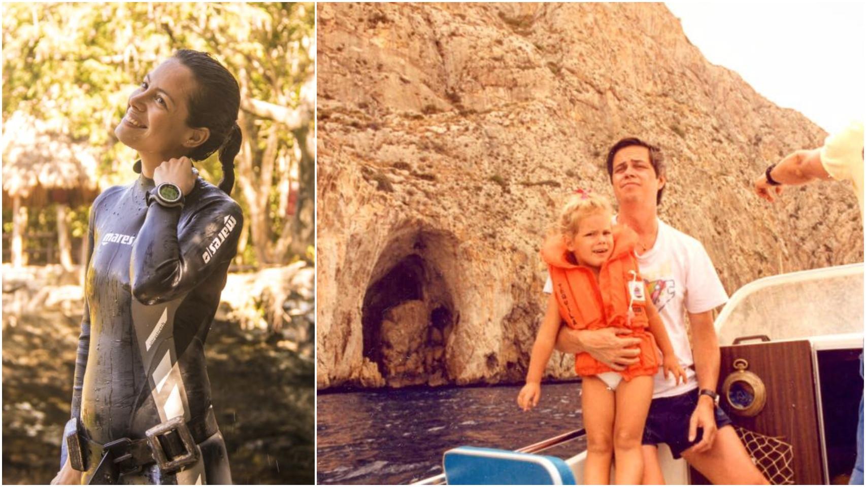 La historia tras los padres de Laura Madrueño, los pioneros del buceo ...