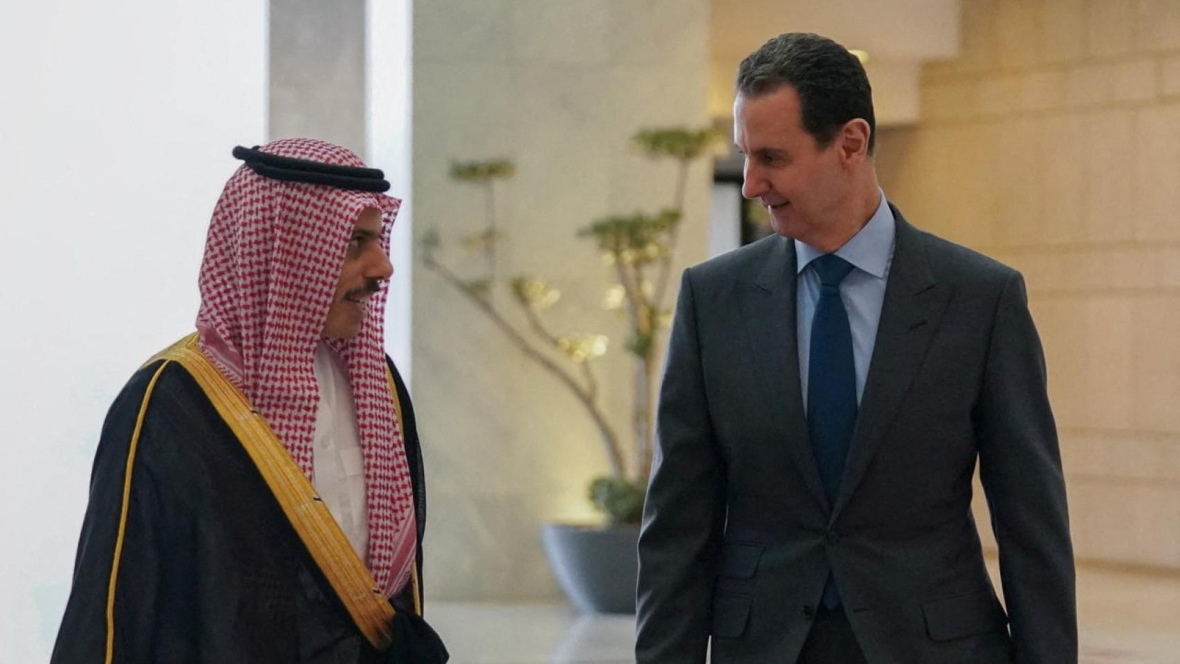 Al-Asad se reúne con la diplomacia saudí por primera vez desde el ...