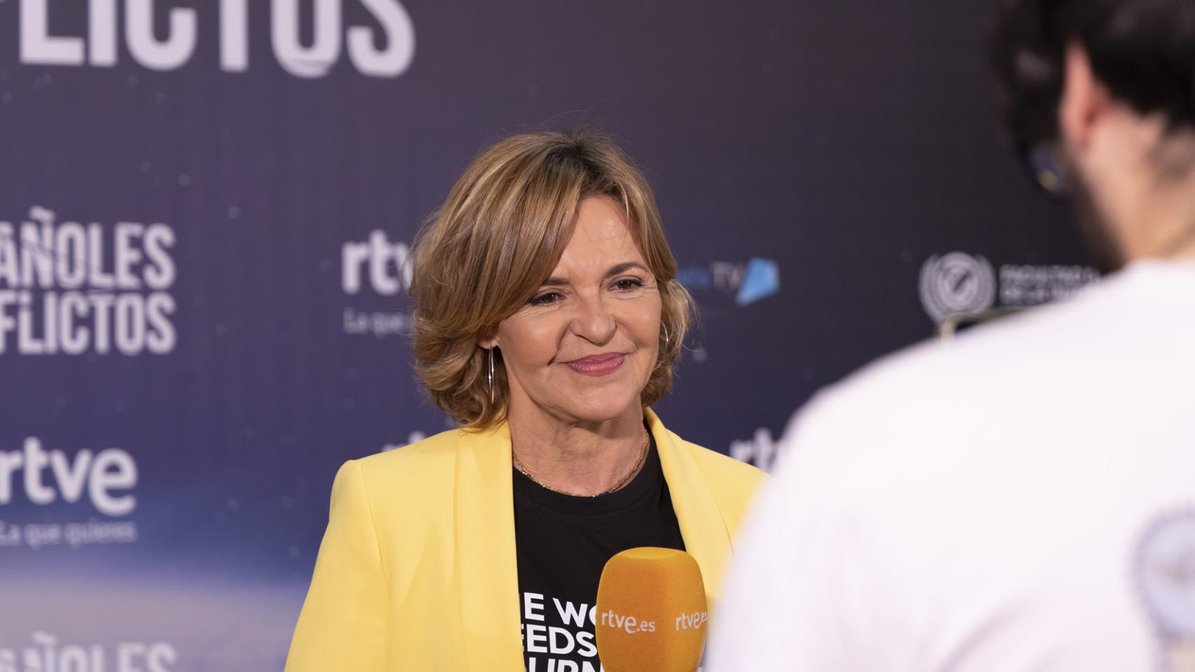 Almudena Ariza: "Las grandes coberturas se hacen en TVE; las privadas ...