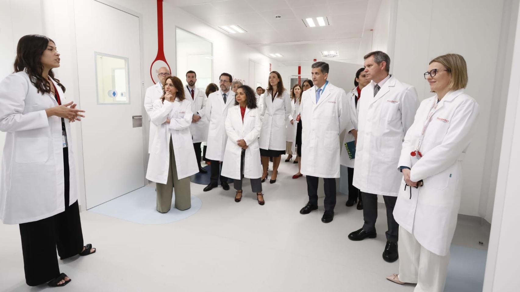 Moderna inaugura en Madrid su primer laboratorio de ARN mensajero en Europa