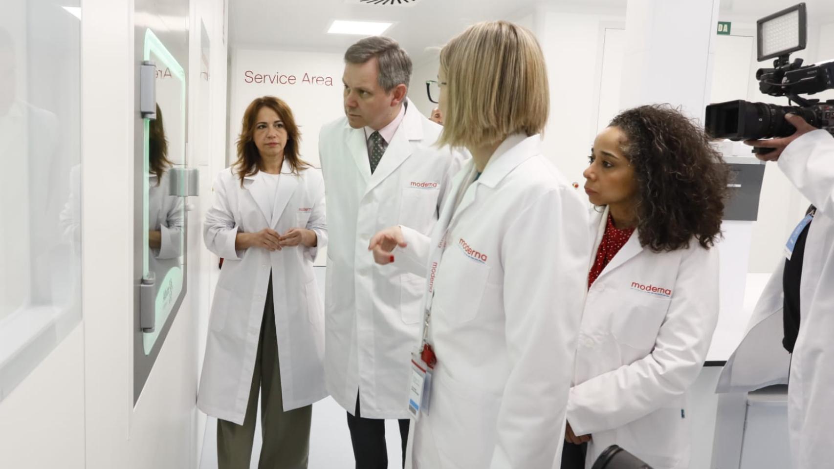 Moderna inaugura en Madrid su primer laboratorio de ARN mensajero en Europa