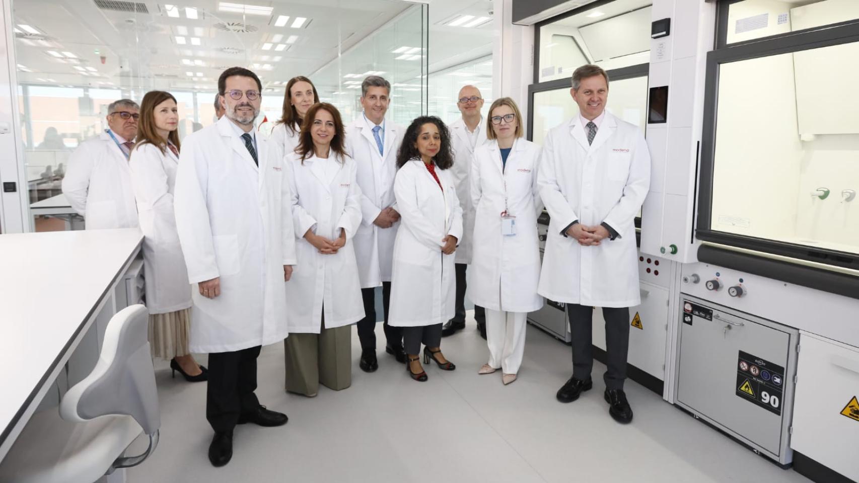 Moderna inaugura en Madrid su primer laboratorio de ARN mensajero en Europa