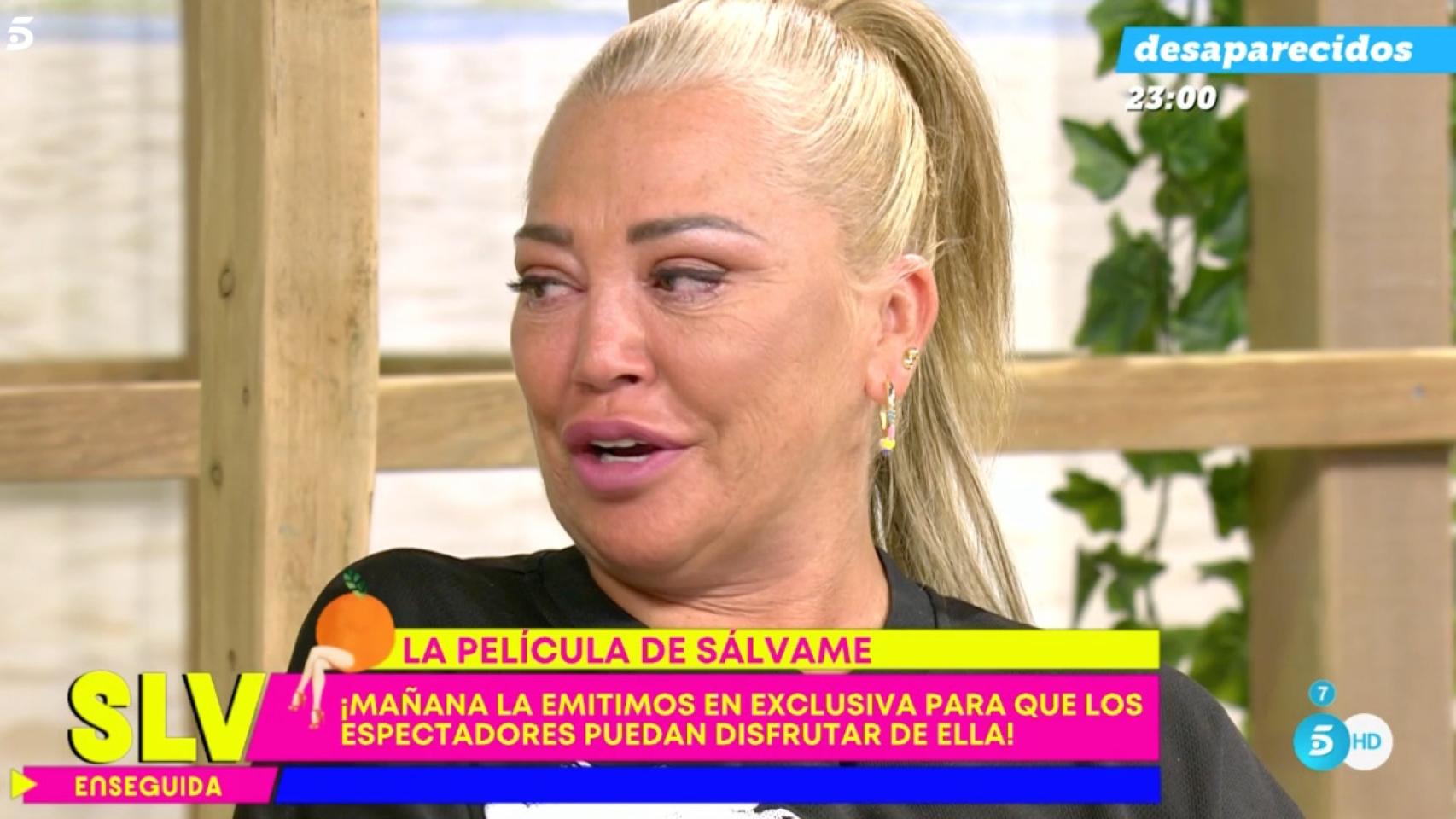 Belén Esteban se emociona y rompe a llorar por el 14 aniversario de 'Sálvame': "Es el programa ...